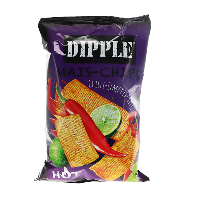 Dipple Mais Chips Chili Limette 90g | 614467